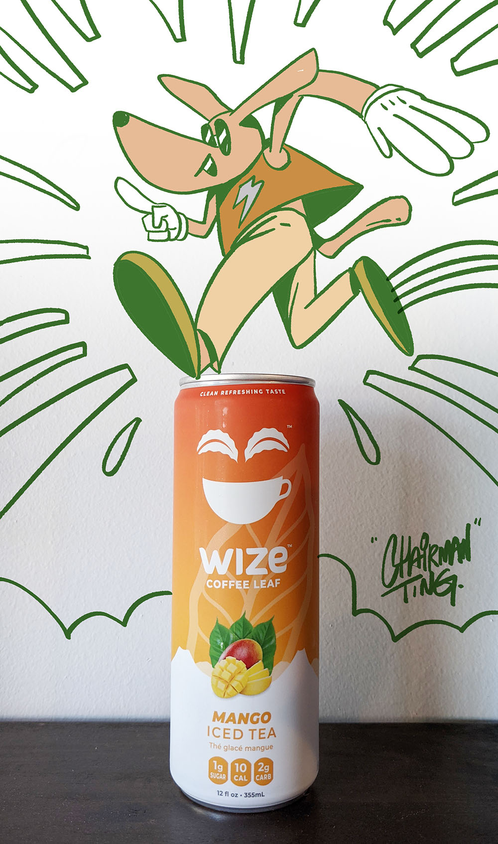 Powered by WIZE Coffee Leaf teas