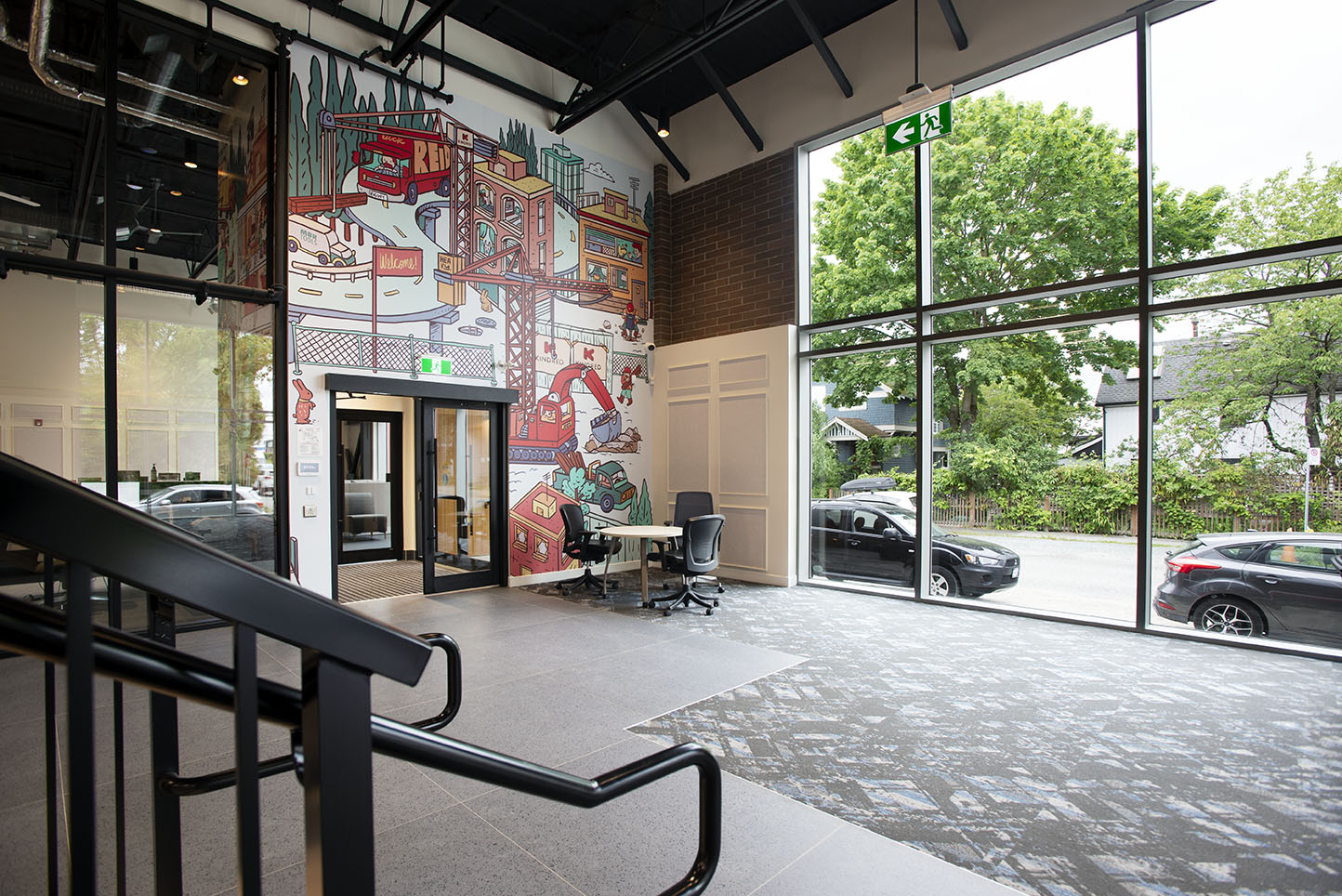 Kindred Construction HQ Mural