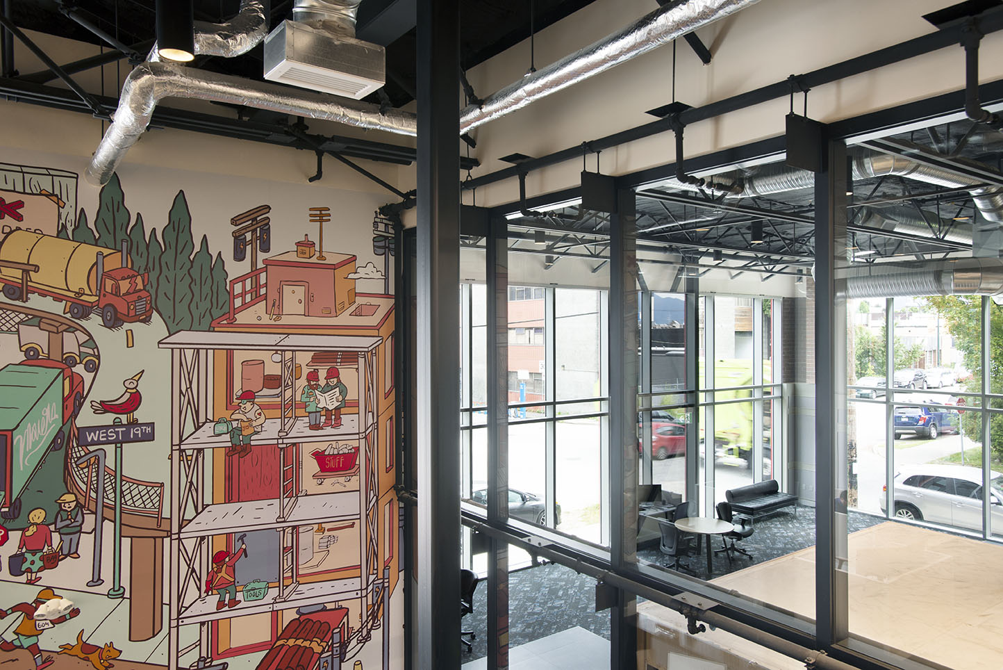 Kindred Construction HQ Mural